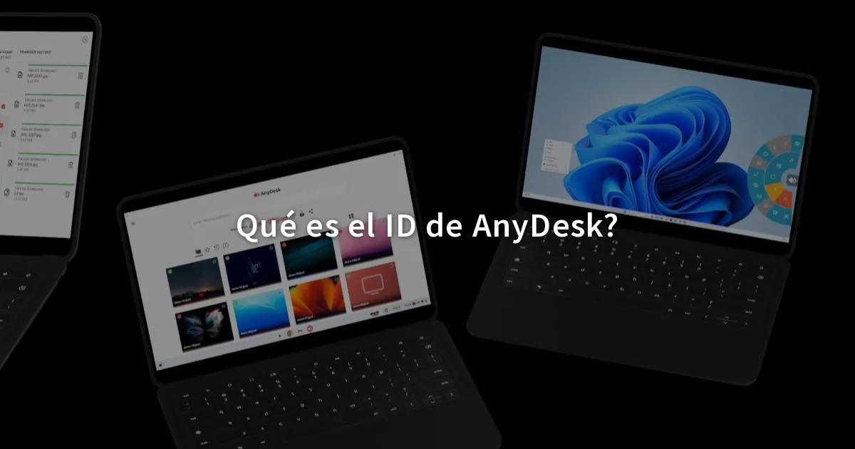 Qué es el ID de AnyDesk?